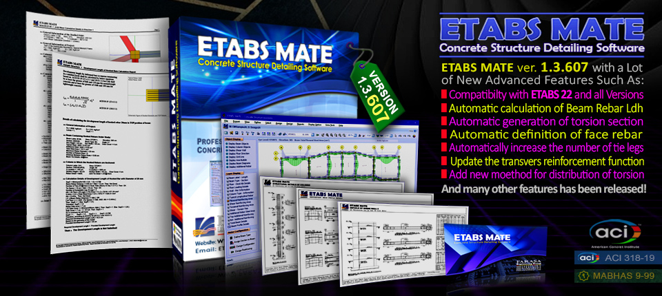 FARASA Engineering Group presents ETABS MATE and FOUNDA MATE software